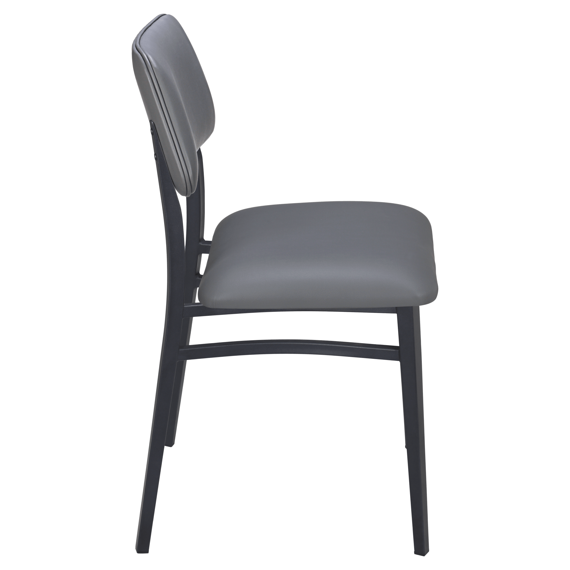 Luca Metal Chair with Padded Back