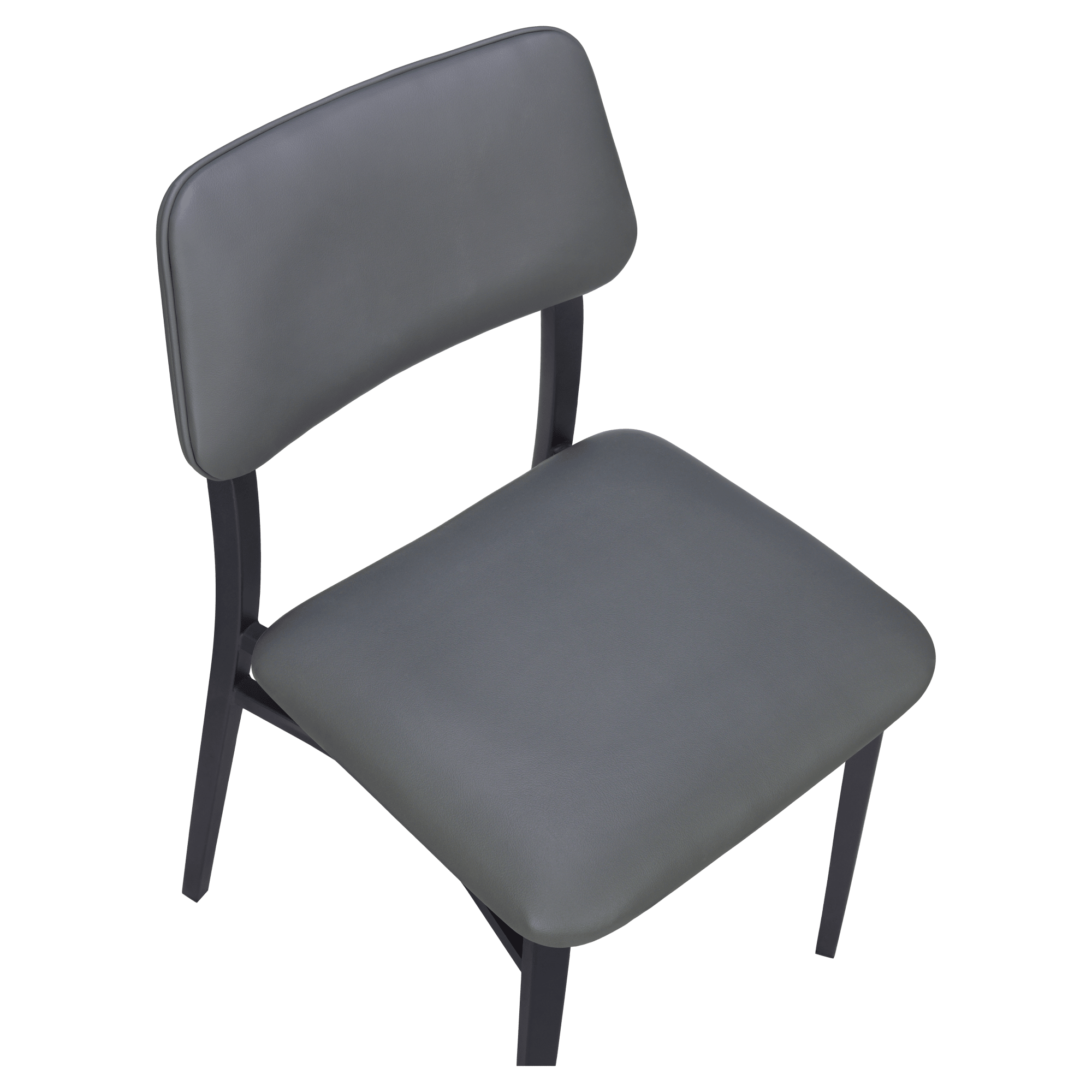 Luca Metal Chair with Padded Back