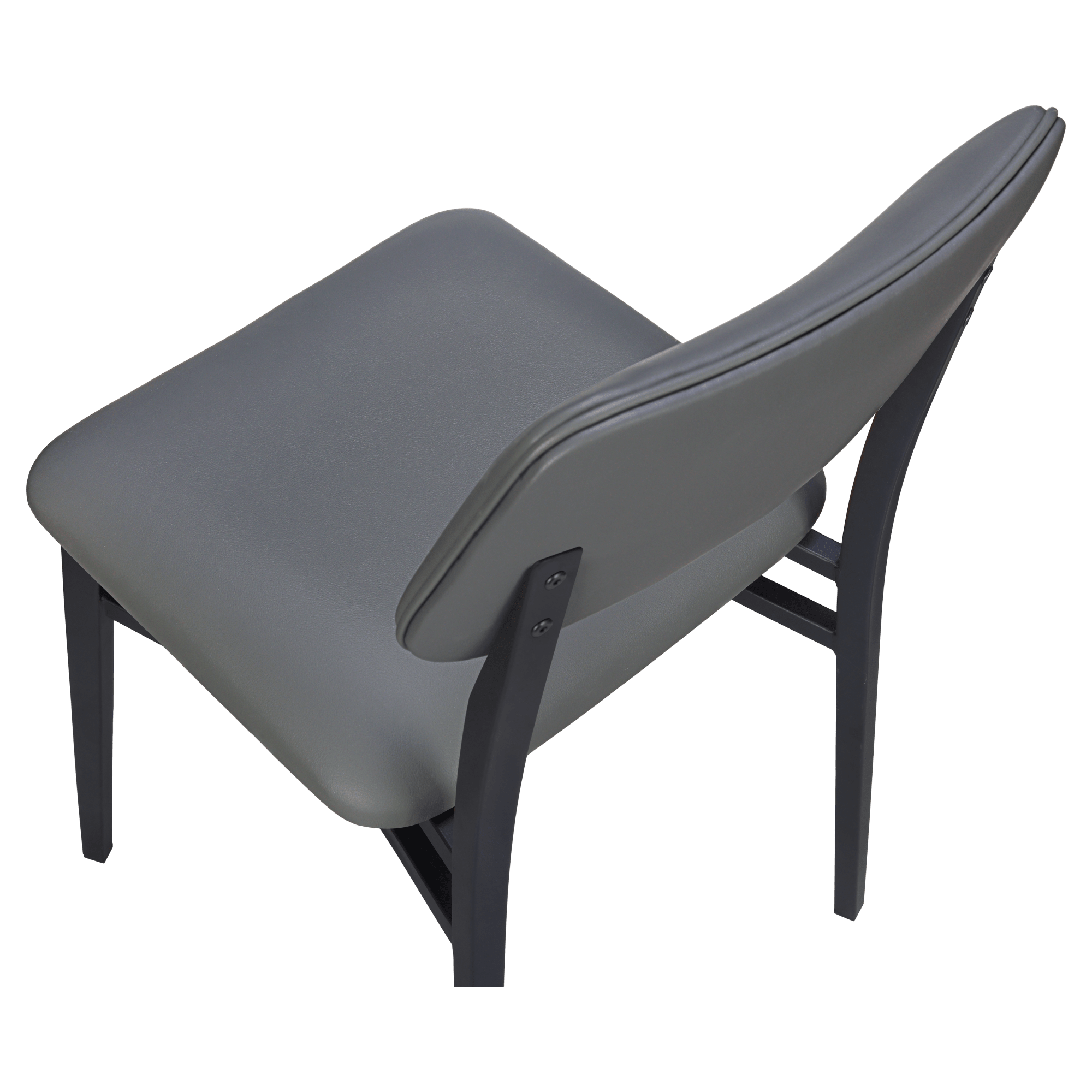 Luca Metal Chair with Padded Back