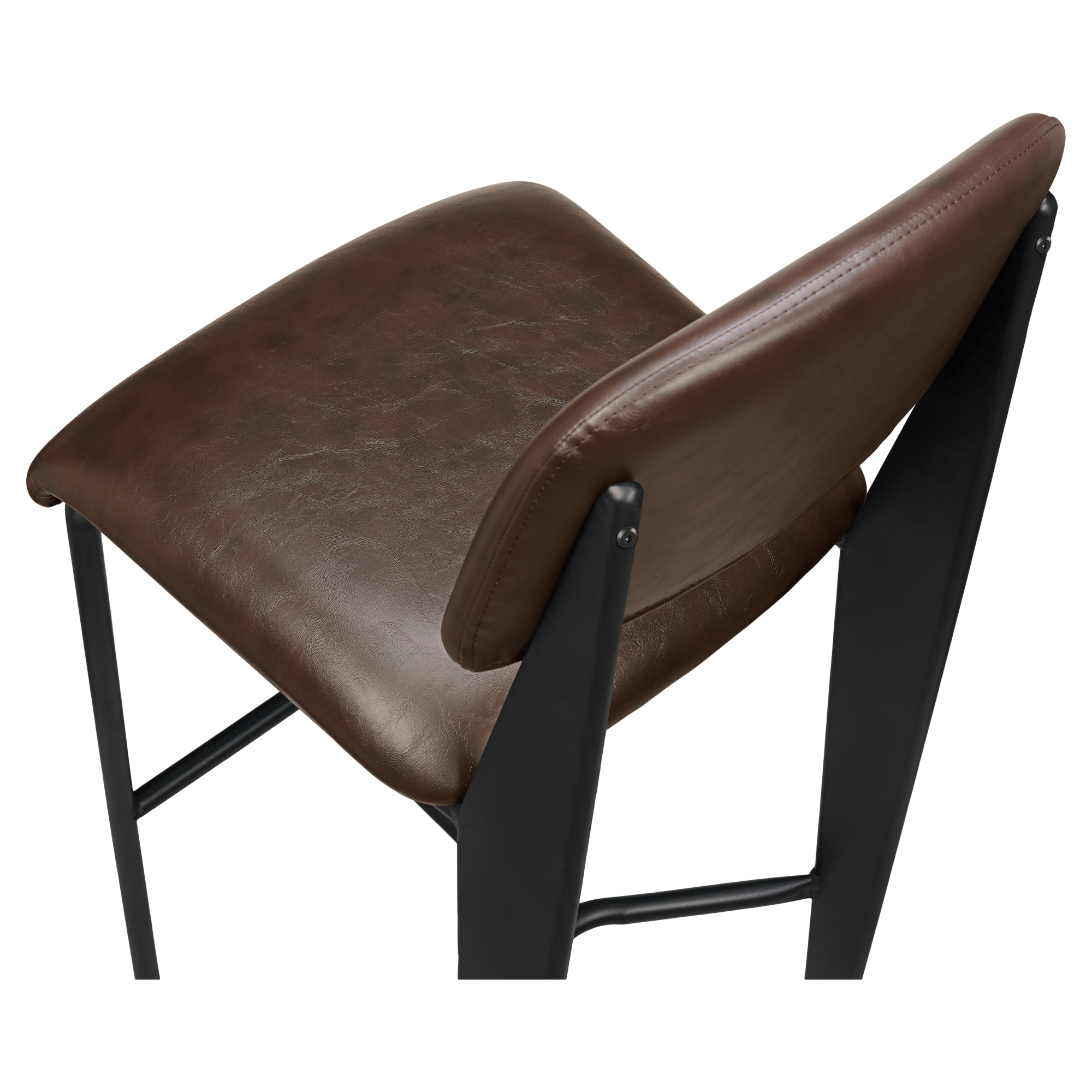 Nico Padded Metal Bar Stool