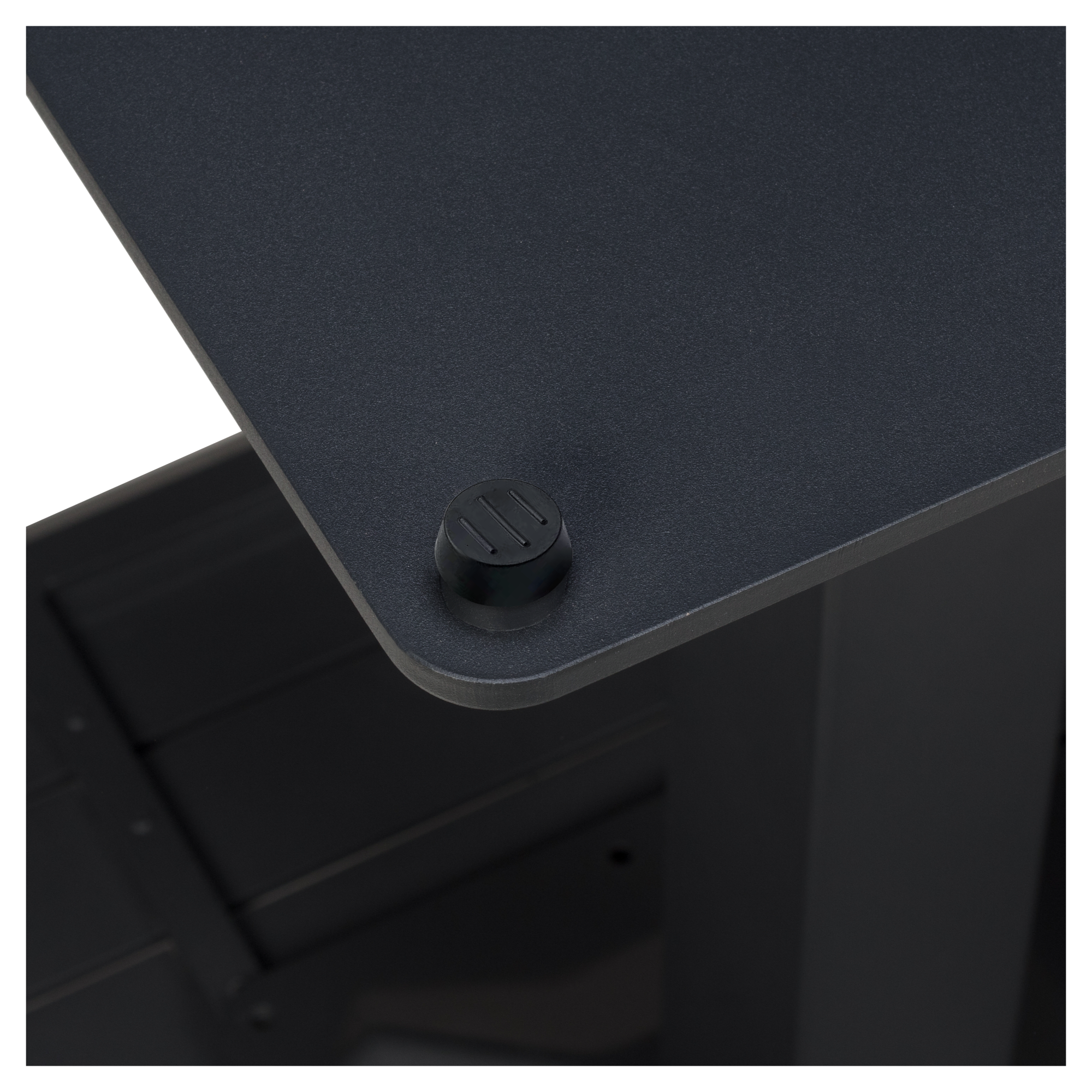 Ella Table Set in Black with Umbrella Base