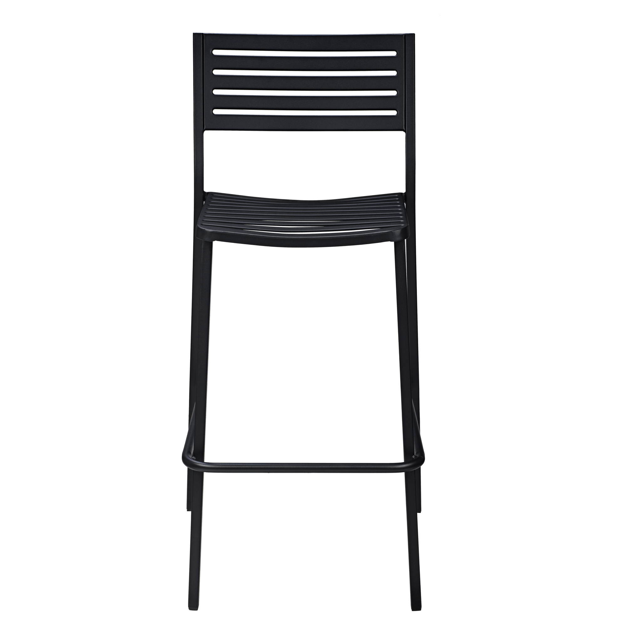 Ella Outdoor Bar Stool in Black