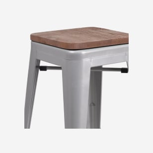 Commercial Restaurant Metal Bar Stools | Indoor & Outdoor